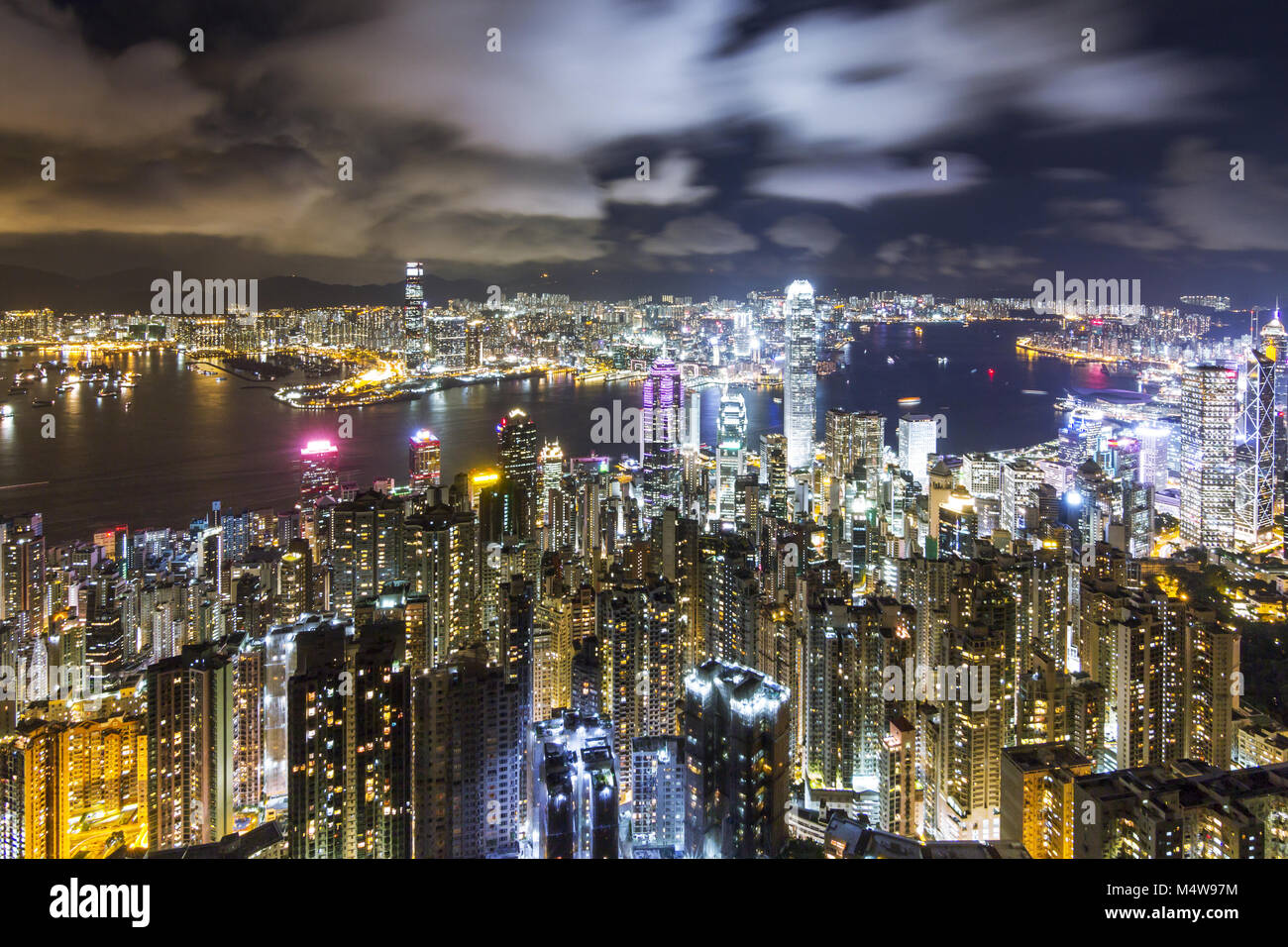 Night view from skyscraper hi-res stock photography and images - Alamy