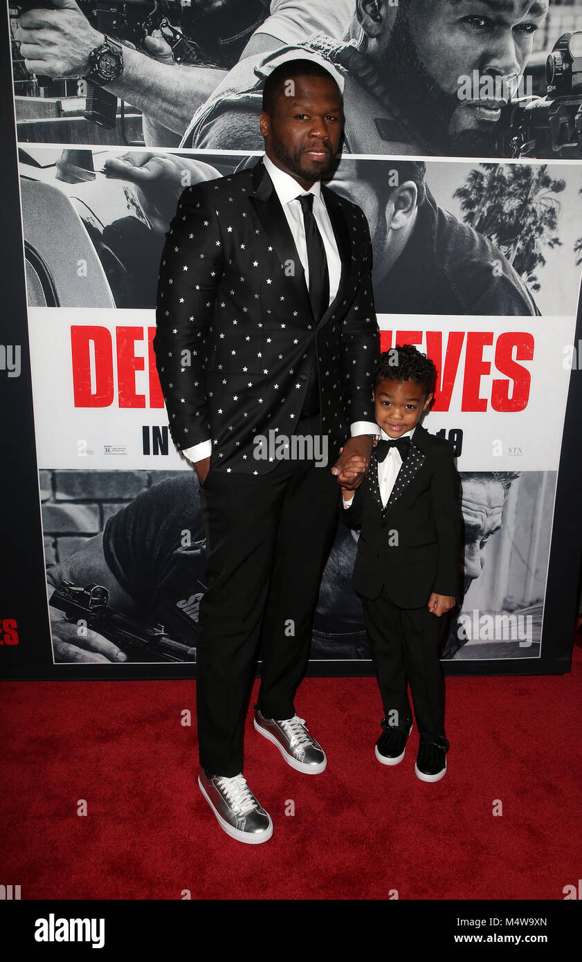 Premiere of STX Films' 'Den Of Thieves' - Arrivals Featuring: 50 Cent ...