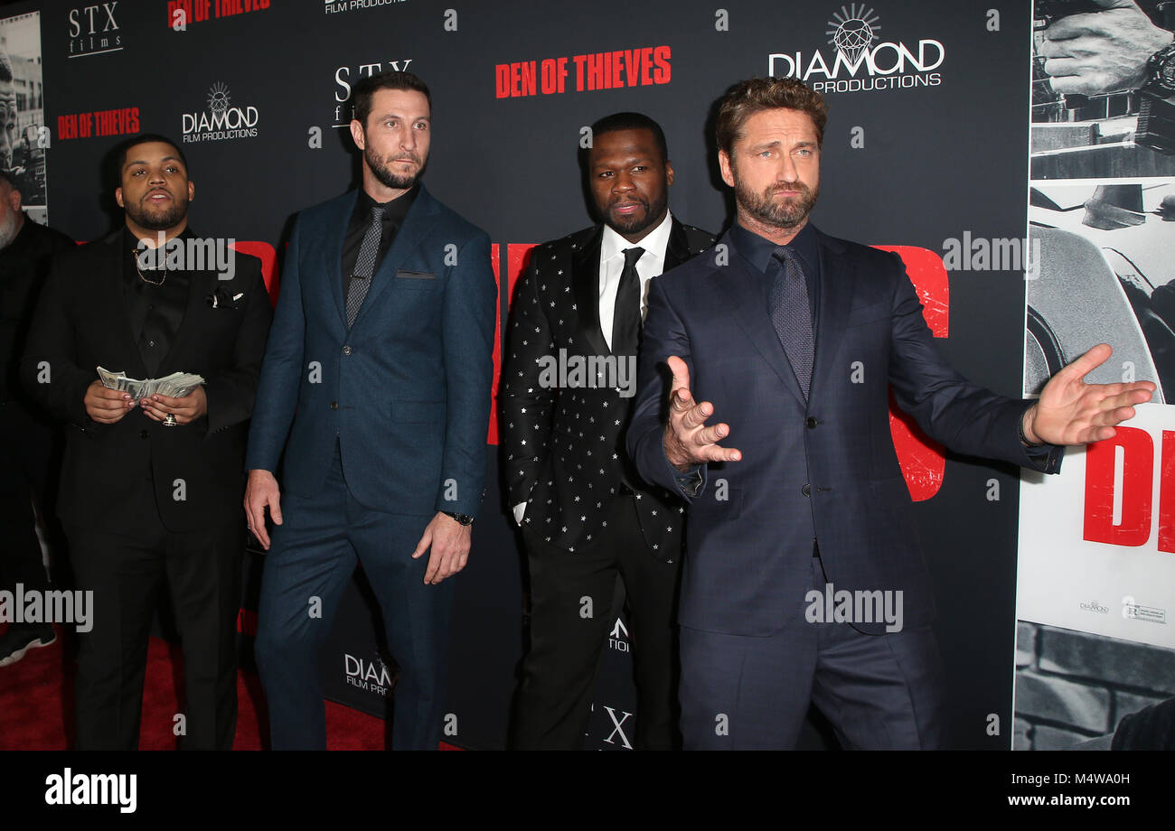 Premiere of STX Films' 'Den Of Thieves' - Arrivals Featuring: Oshea ...