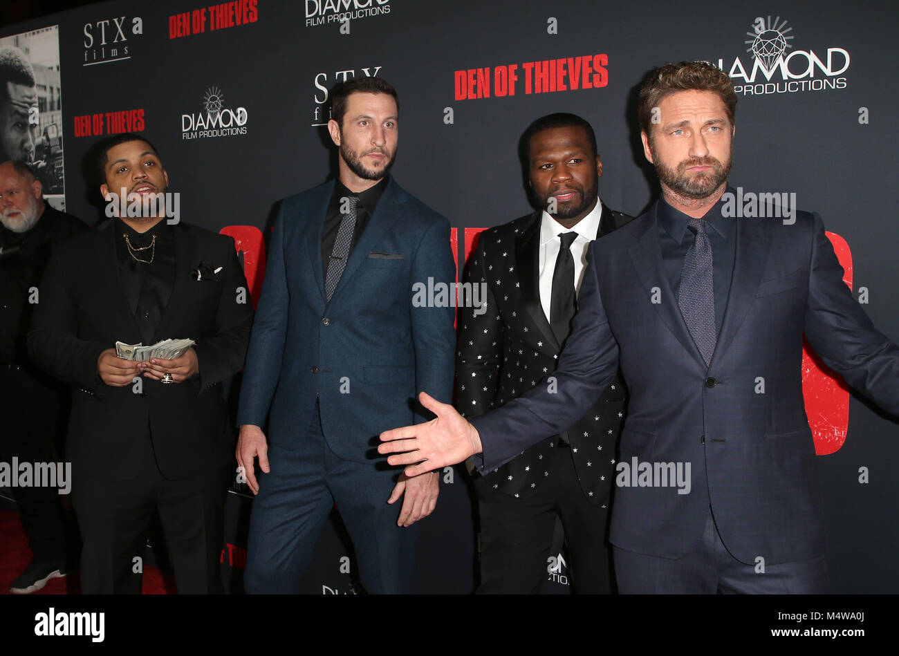 Premiere of STX Films' 'Den Of Thieves' - Arrivals Featuring: Oshea ...