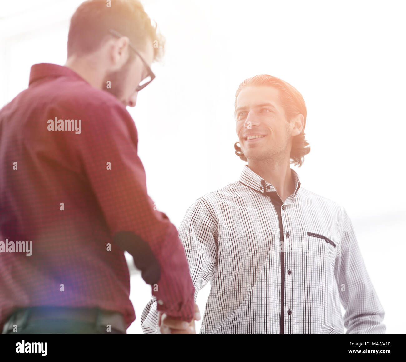 handshake members of the business team Stock Photo - Alamy
