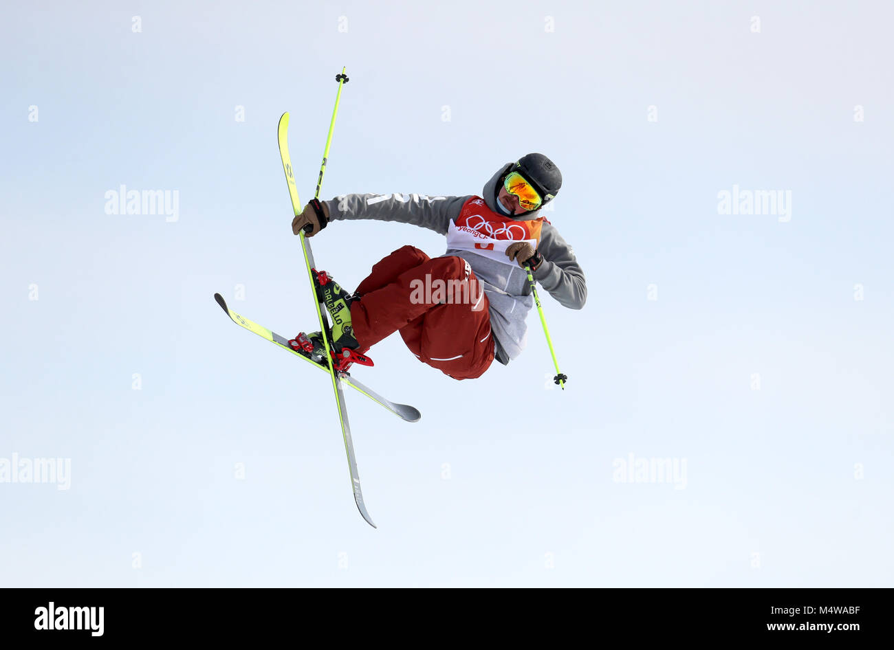 USA'S McRae Williams in action during the qualification runs of the Men ...