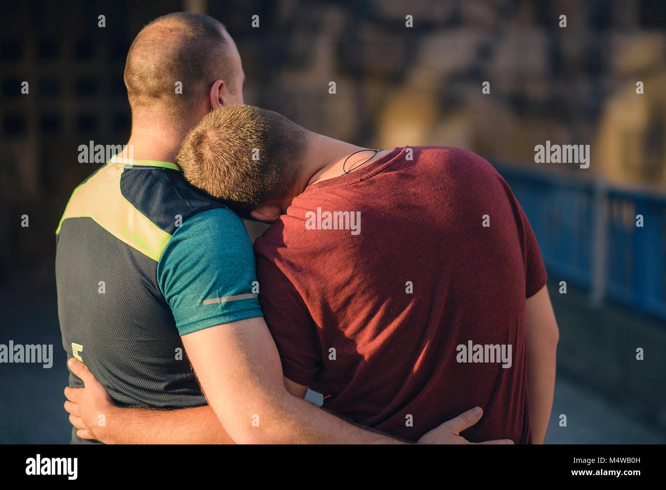 Handsome homosexual couple hi-res stock photography and images - Alamy