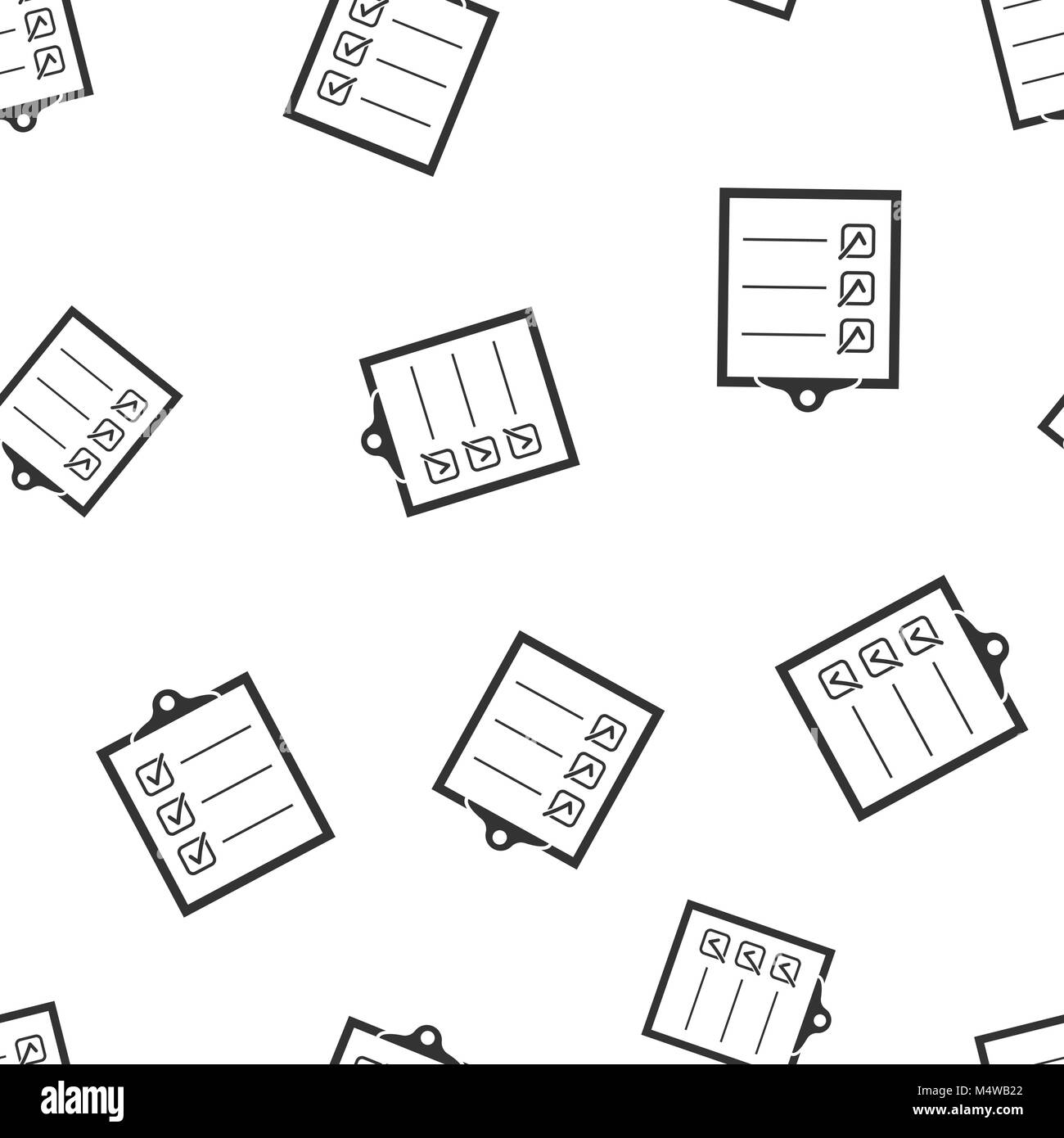 To do list seamless pattern background. Business flat vector ...