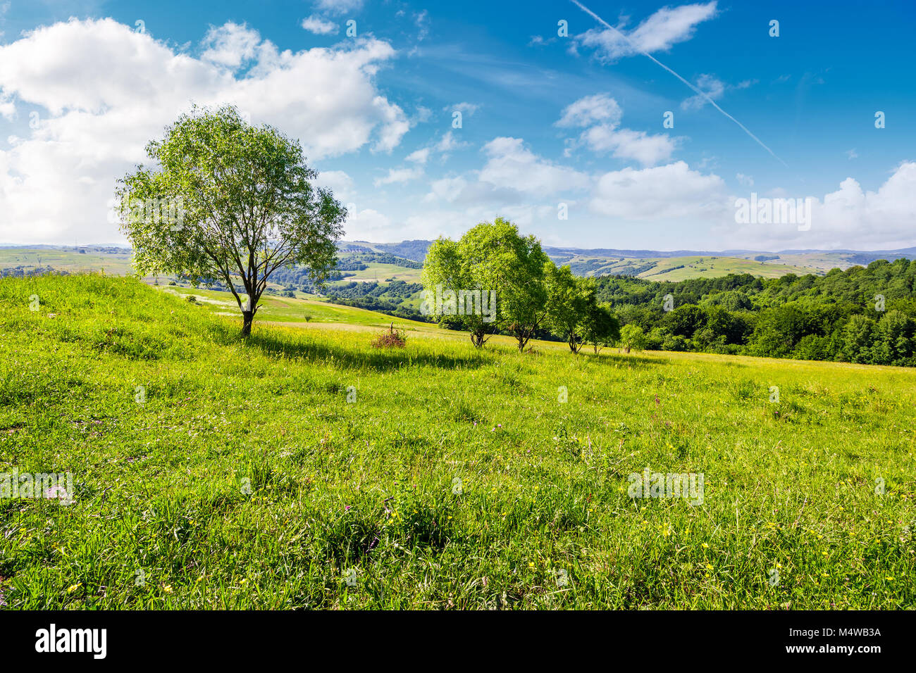 Attractive rolling countryside hi-res stock photography and images - Alamy