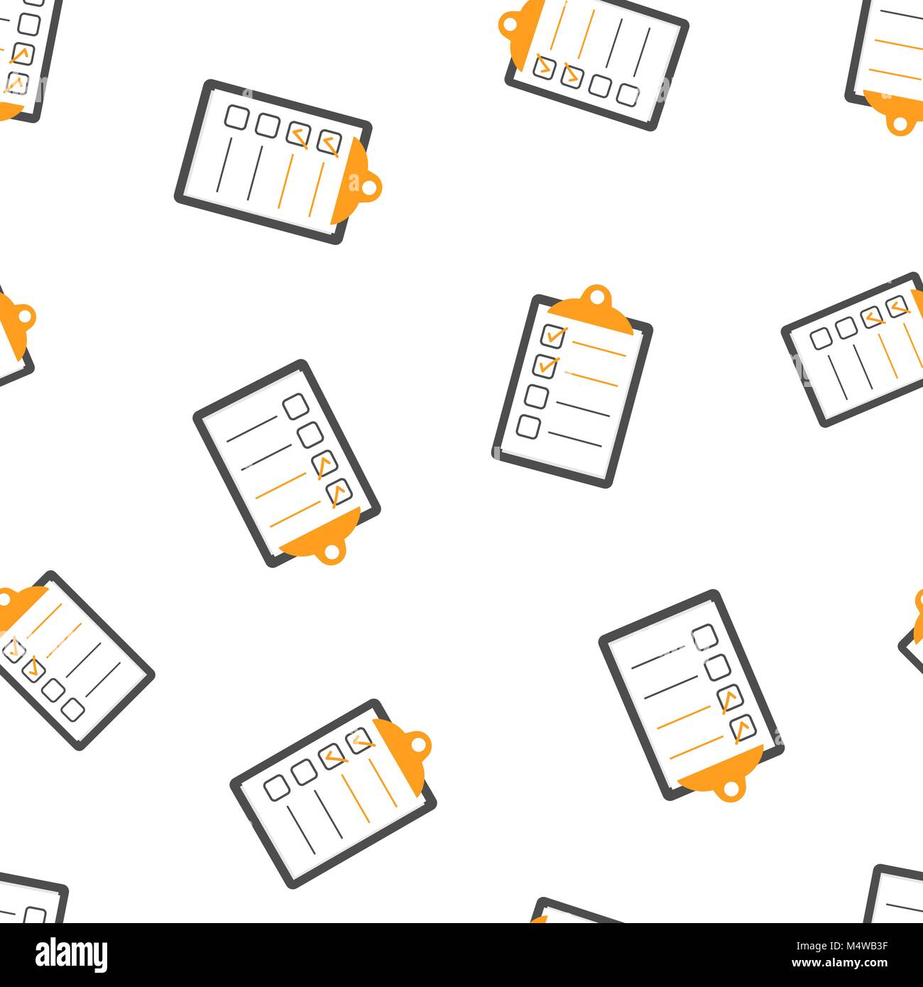 To do list seamless pattern background. Business flat vector ...