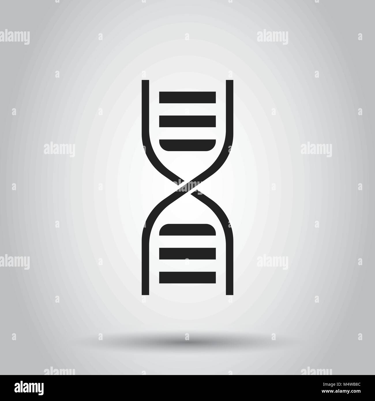 Dna pictogram Stock Vector Images - Alamy