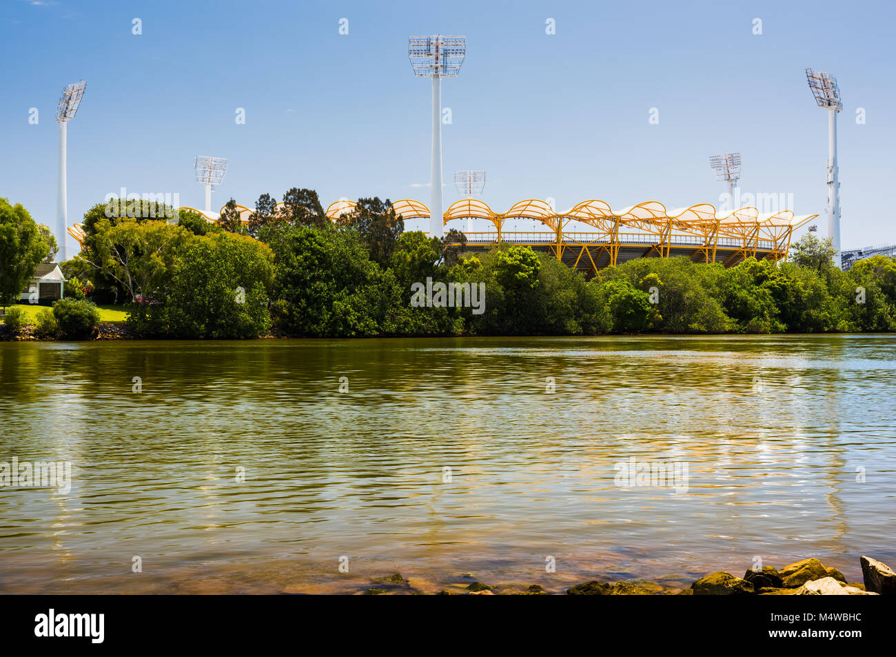 Carrara Stadium on the Gold Coast of Queensland getting ready for the ...