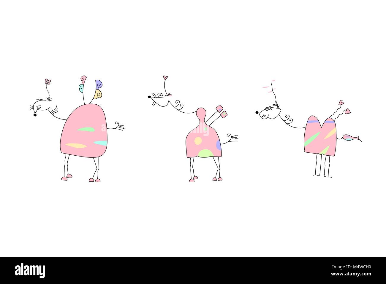 Unicorn fantasy rainbow Cut Out Stock Images & Pictures - Alamy