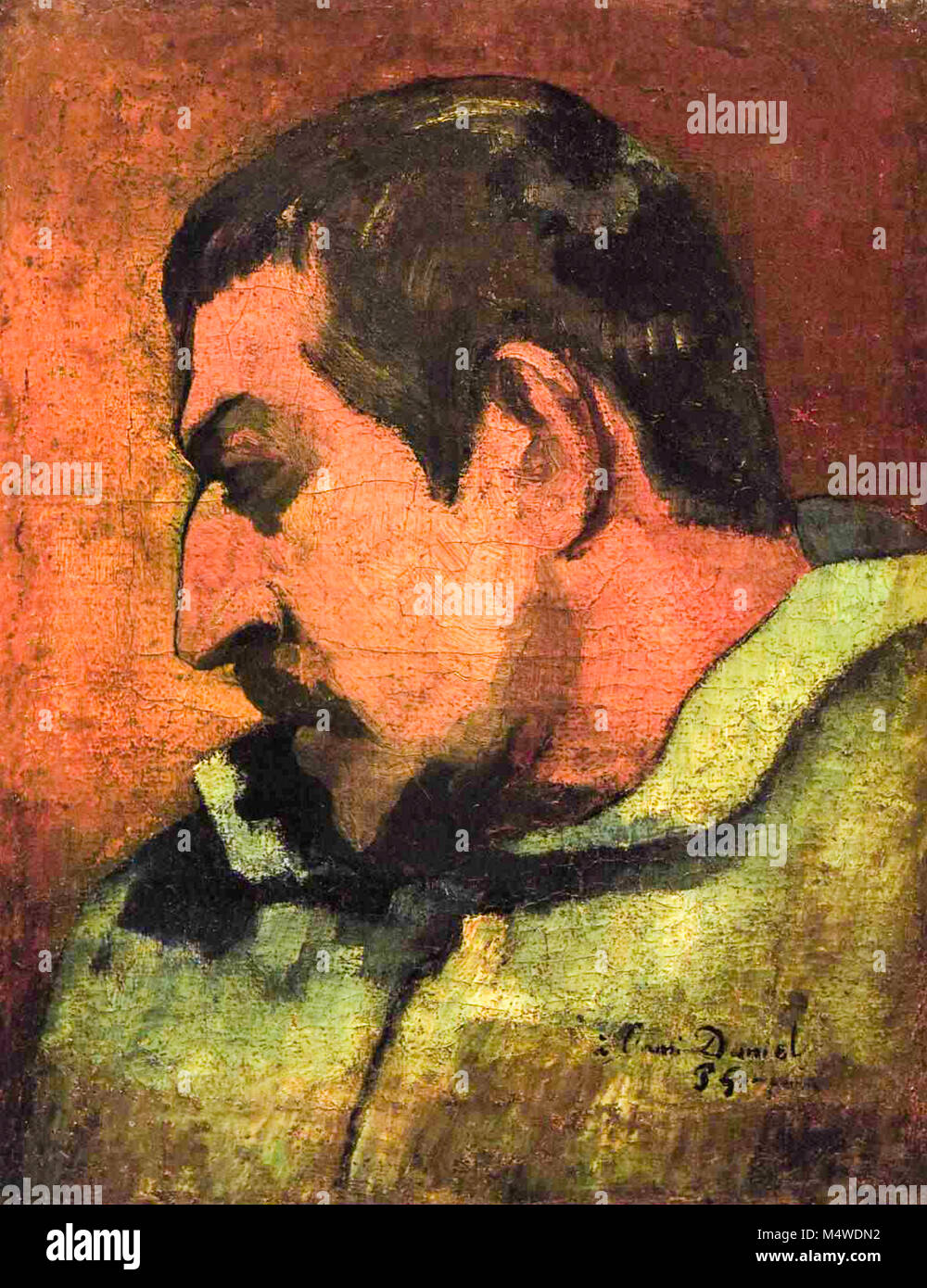 Paul Gauguin, Self-portrait (for my friend Daniel), 1896 Stock Photo ...