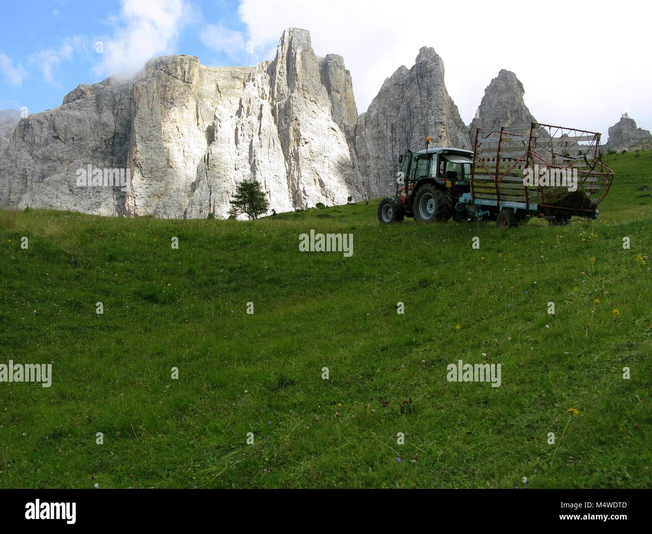 Alpine farmers South Tyrol 9 Stock Photo - Alamy