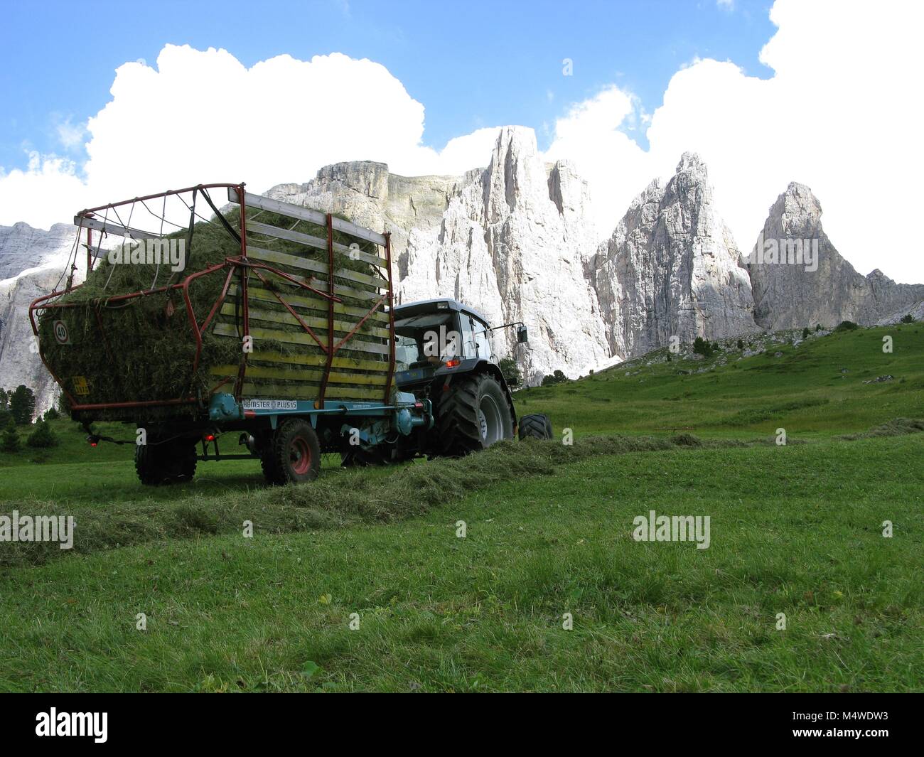 Alpine farmers South Tyrol 16 Stock Photo - Alamy