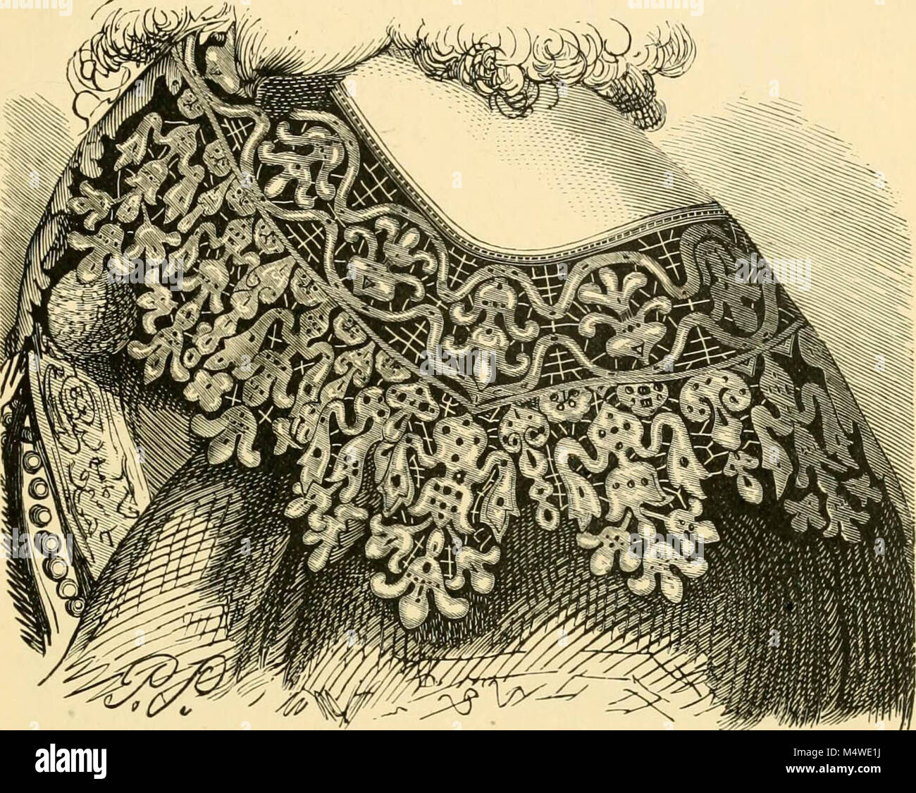 "History of lace" (1902 Stock Photo - Alamy