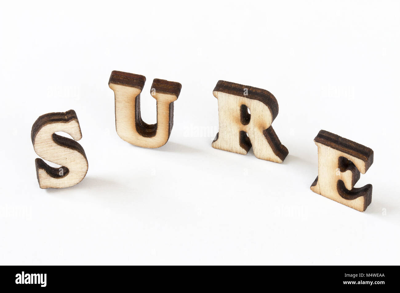 Sure thing Cut Out Stock Images & Pictures - Alamy