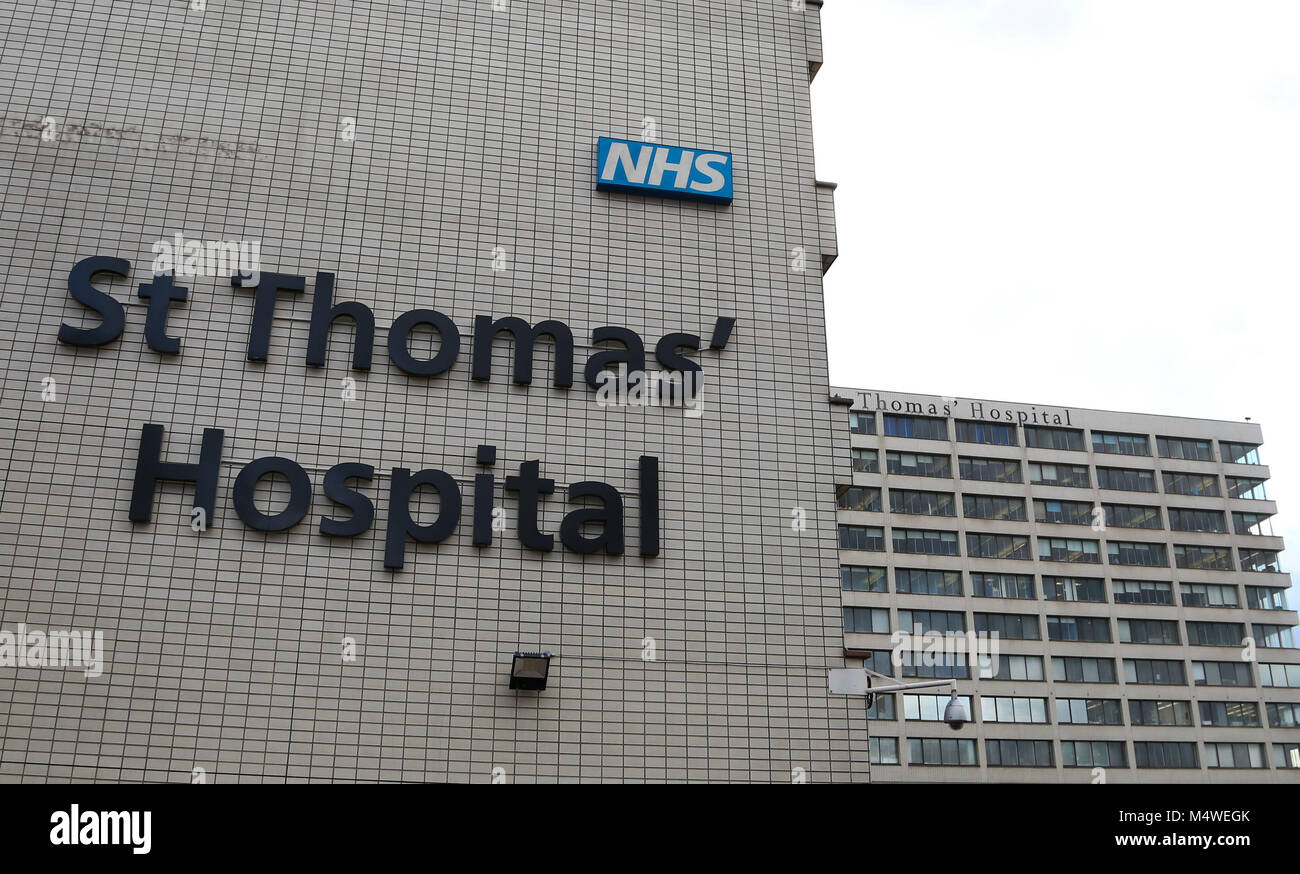 Thomas hospital in central london hi-res stock photography and images ...