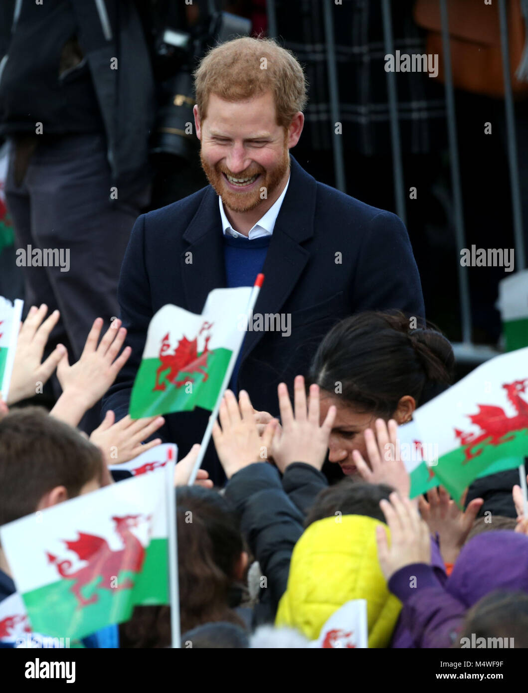 Meghan Markle and Prince Harry visit Cardiff castle Featuring: Meghan ...