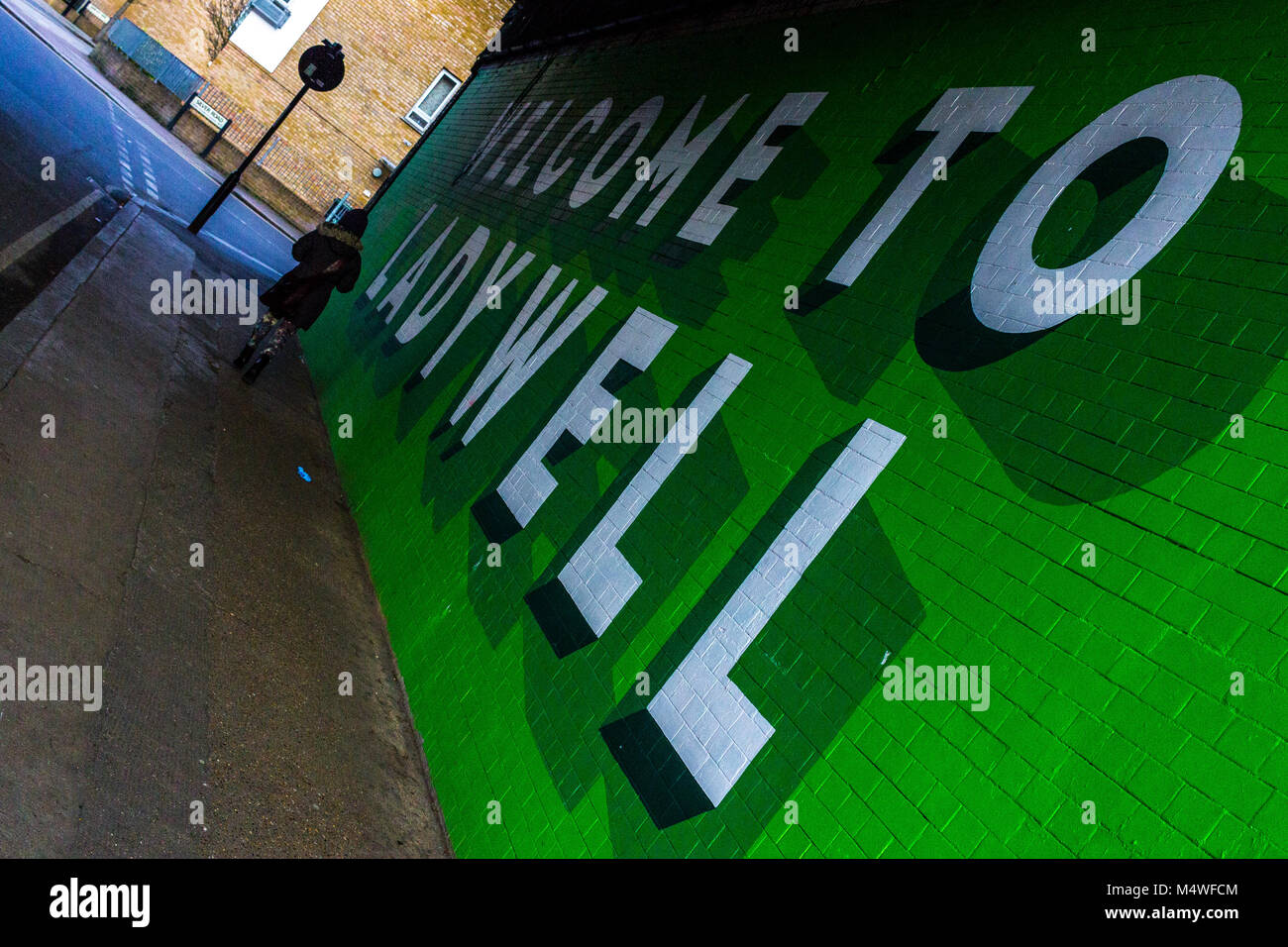 Ladywell mural hi-res stock photography and images - Alamy