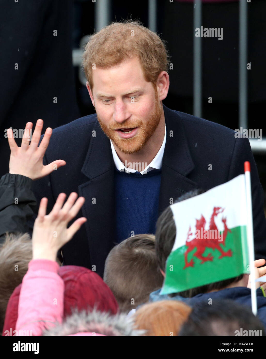 Meghan Markle and Prince Harry visit Cardiff castle Featuring: Meghan ...