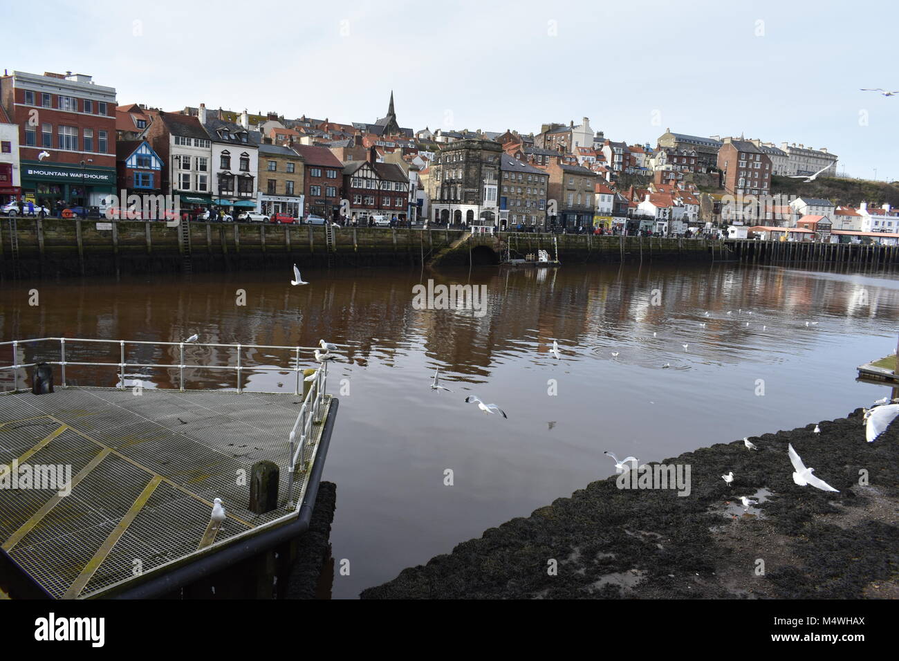 Views of Staithes and Whitby Stock Photo - Alamy