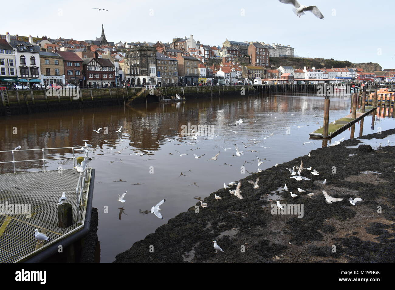 Views of Staithes and Whitby Stock Photo - Alamy