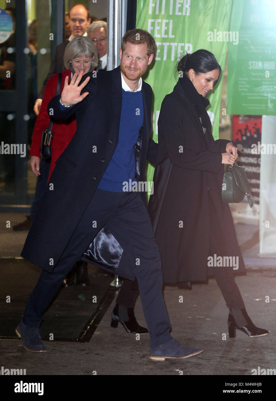 Meghan Markle and Prince Harry visit Cardiff castle Featuring: Meghan ...