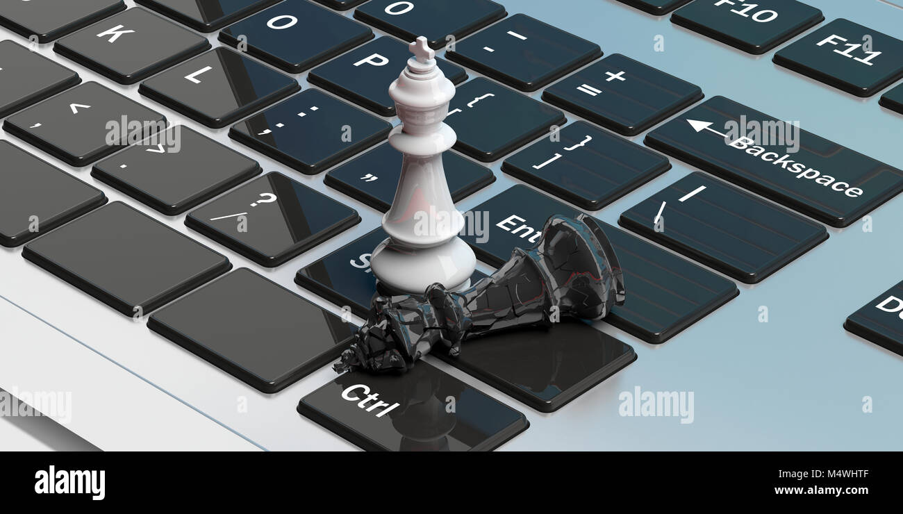 Computer chess hi-res stock photography and images - Alamy