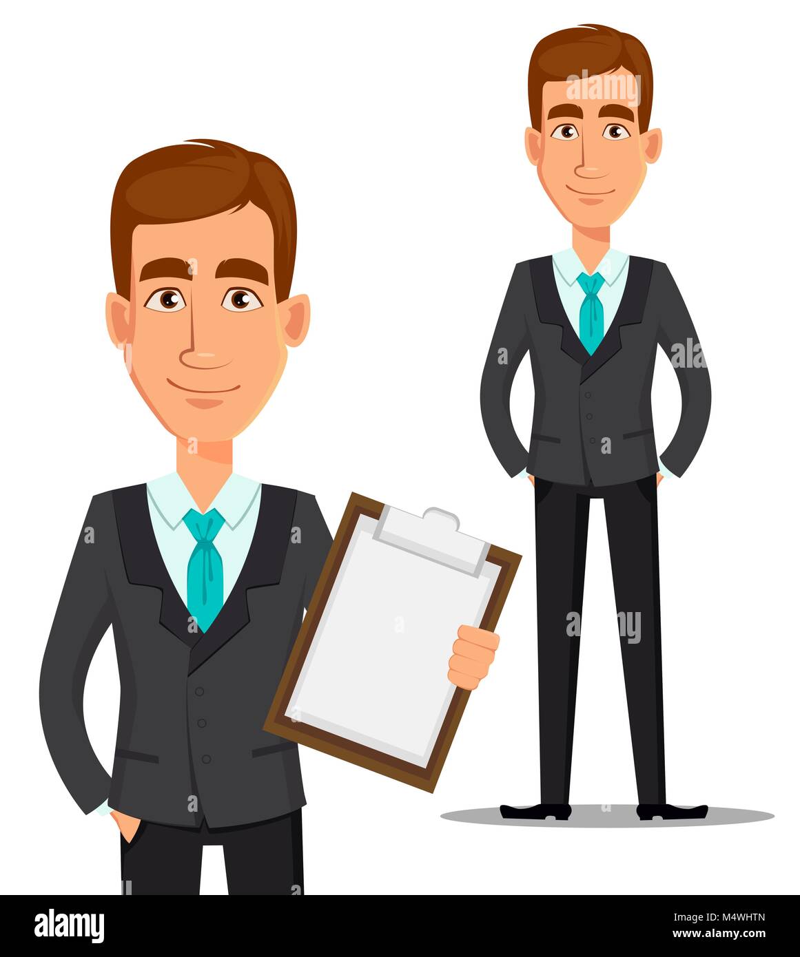 Businessman Vector Characters