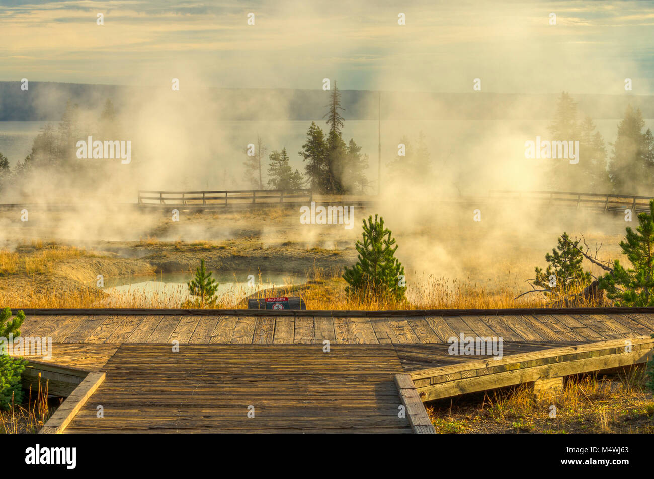 Steam Over Hot Springs High Resolution Stock Photography and Images - Alamy