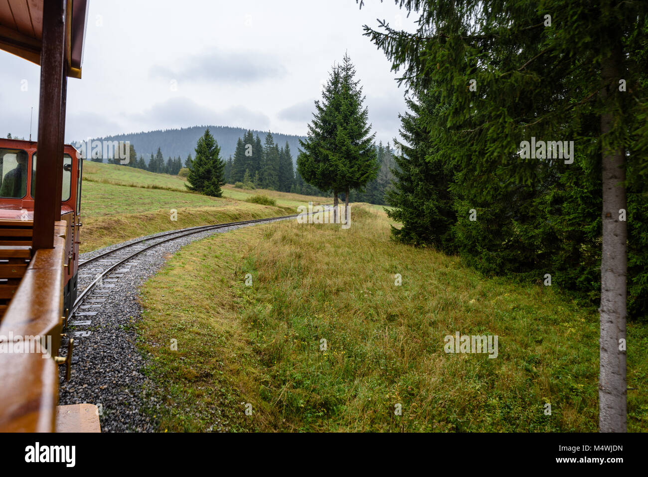 Wavy train tracks hi-res stock photography and images - Alamy