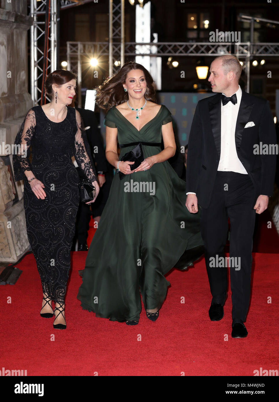 Bafta Chief Executive Amanda Berry with the Duke and Duchess of ...