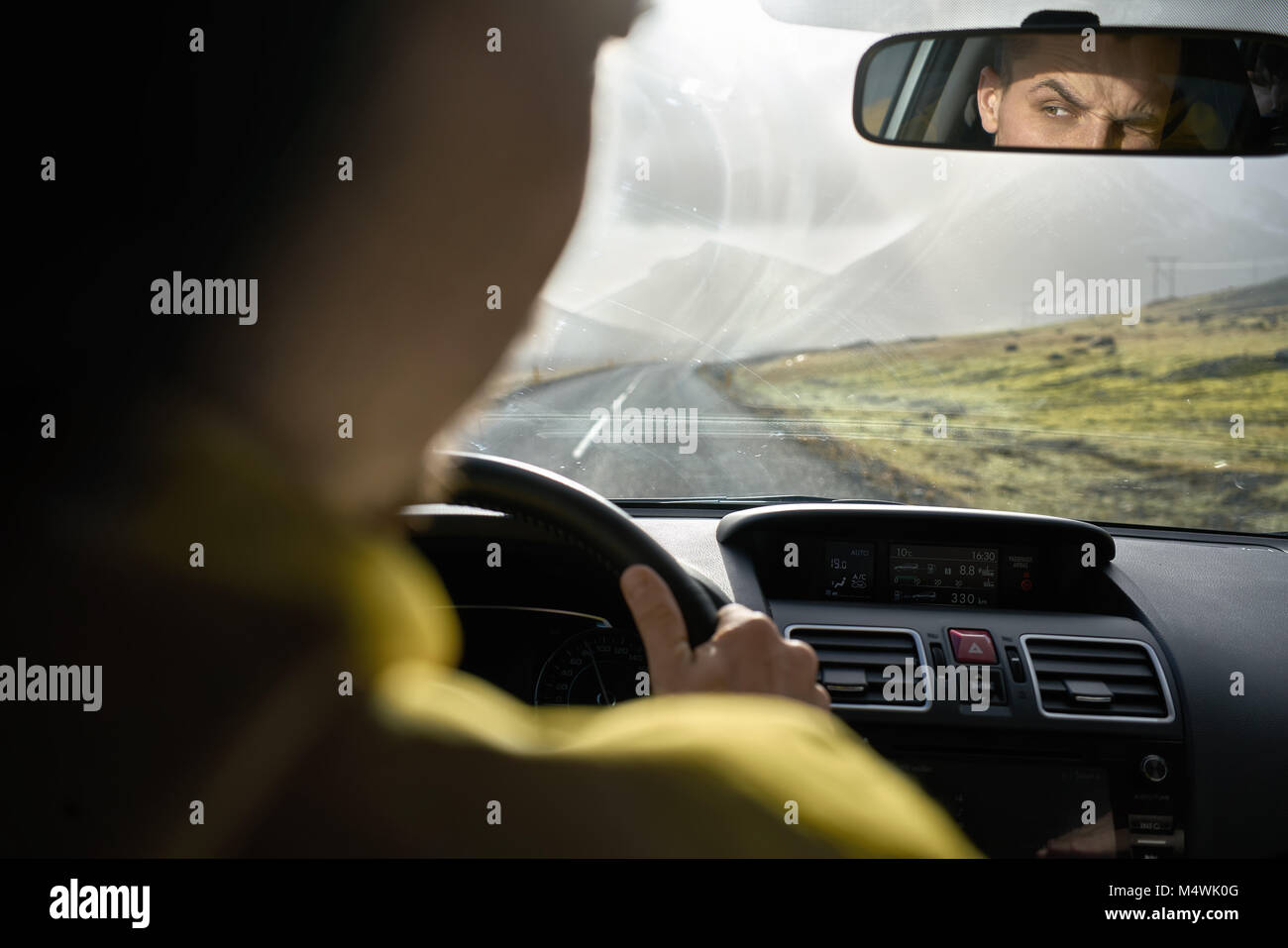 Inside car view beautiful highway hi-res stock photography and images ...