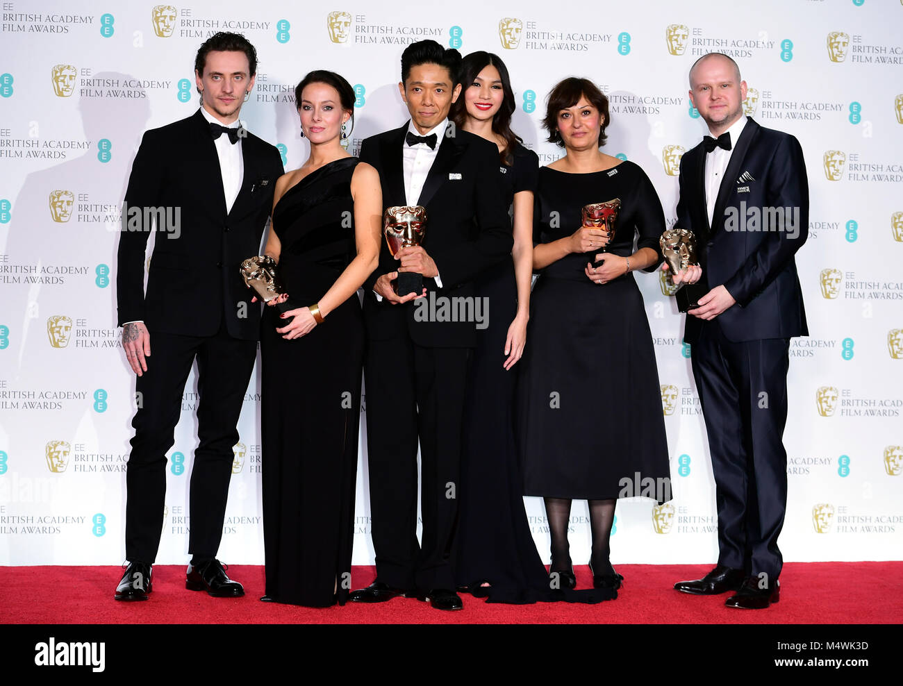 Lucy Sibbick, Kazuhiro Tsuji, Ivana Primorac and David Malinowski with ...