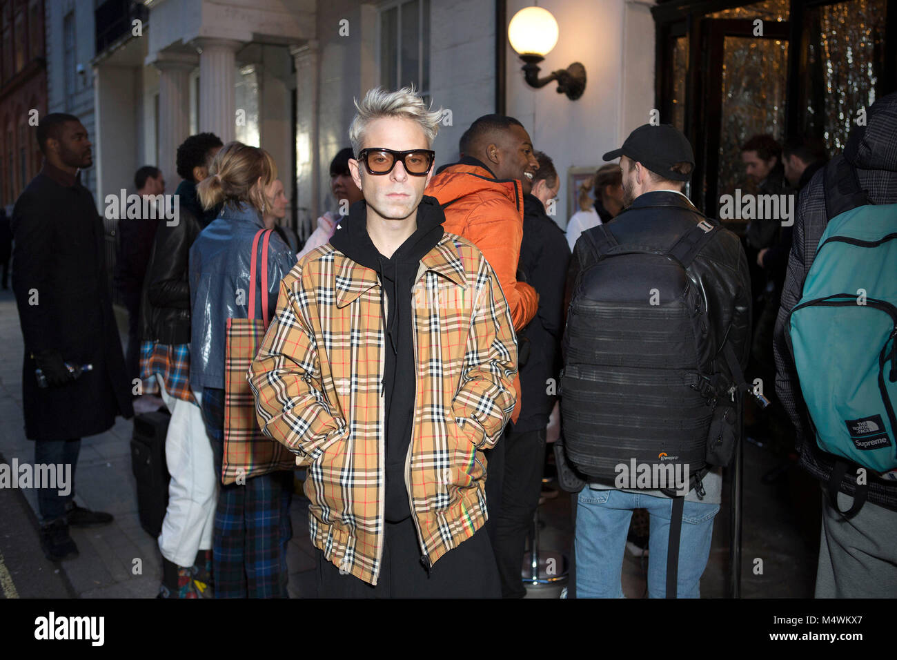Drew Elliott, creative director of PAPER American, outside The Running ...
