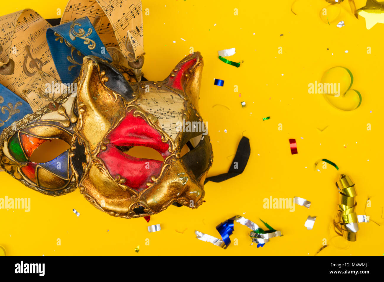 Bright colorful carnival or party scene Stock Photo - Alamy