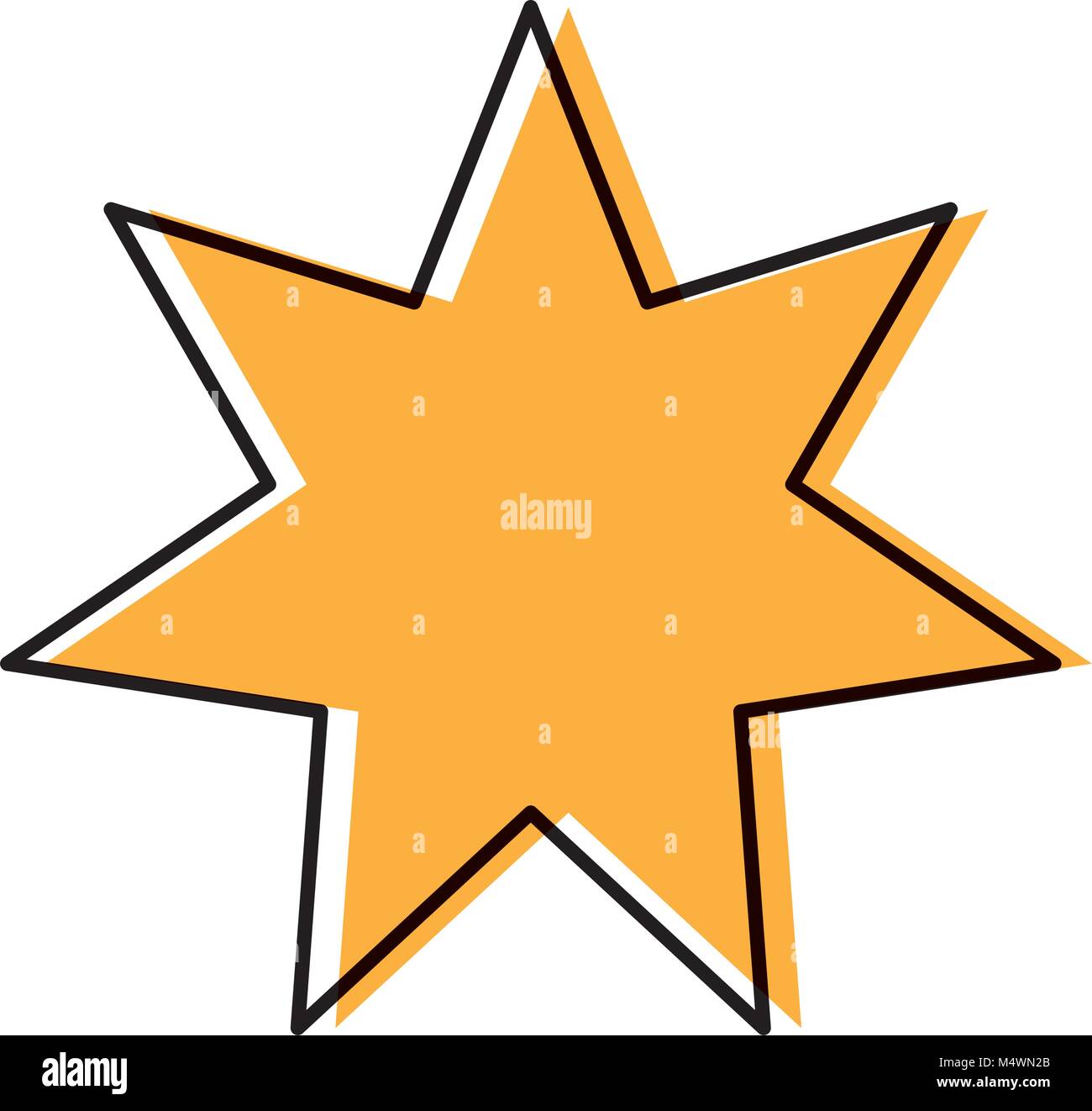 star shape icon Stock Vector Image & Art - Alamy