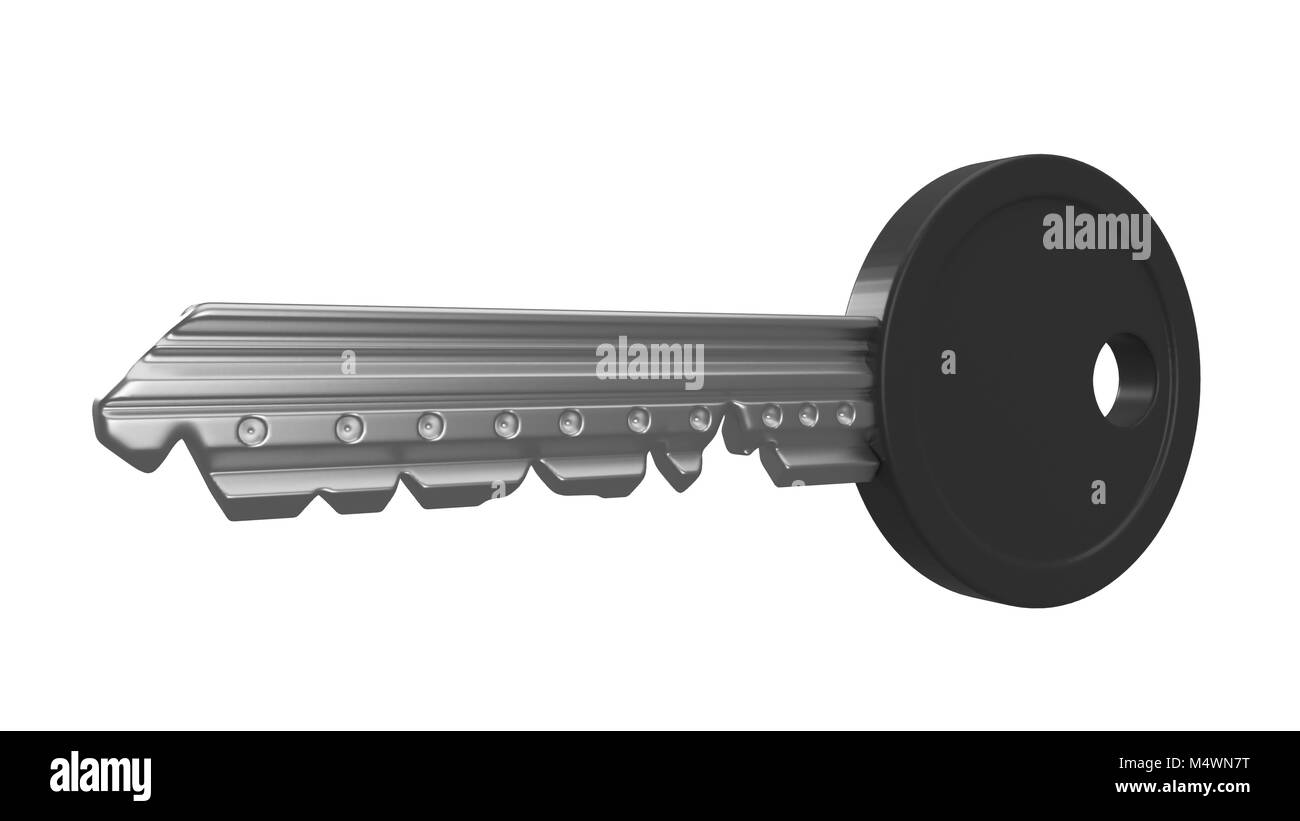 simple key. 3d illustration Stock Photo - Alamy
