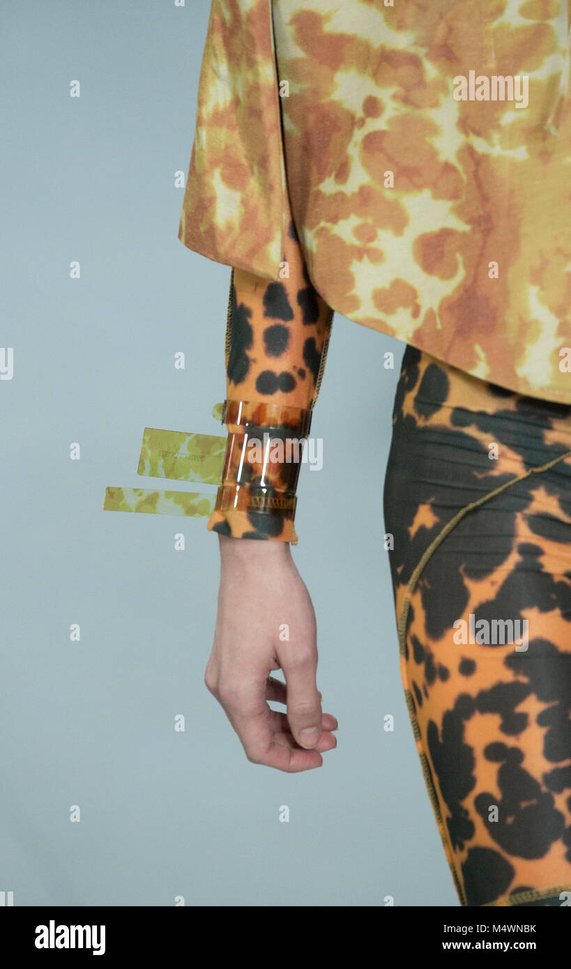 Models on the catwalk during the Fashion East by Charlotte Knowles ...