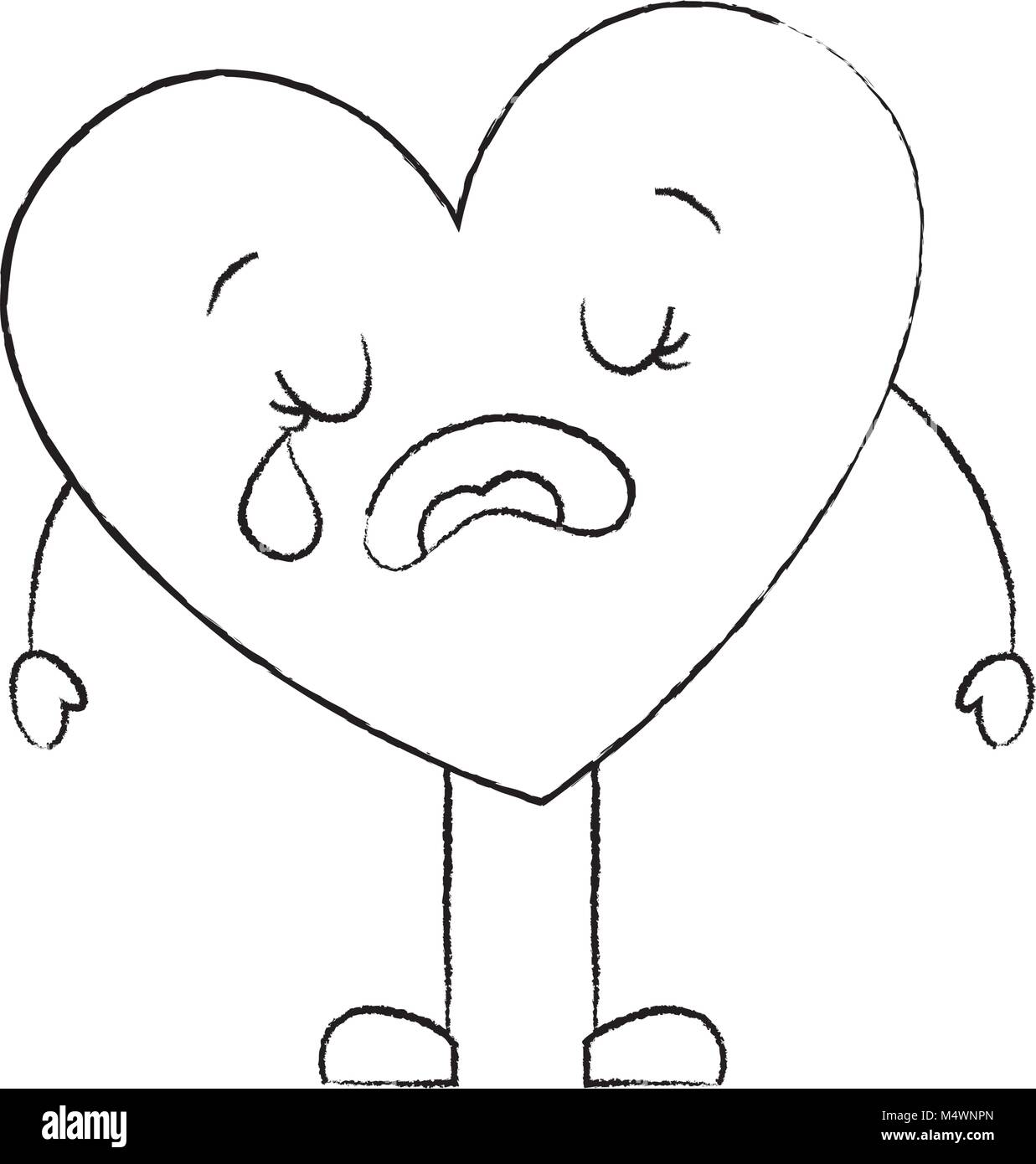Sad Crying Faces Cartoon