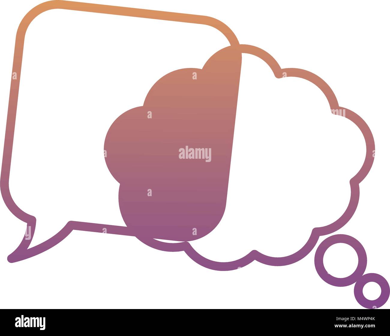 Speech bubbles chat design Stock Vector Image & Art - Alamy