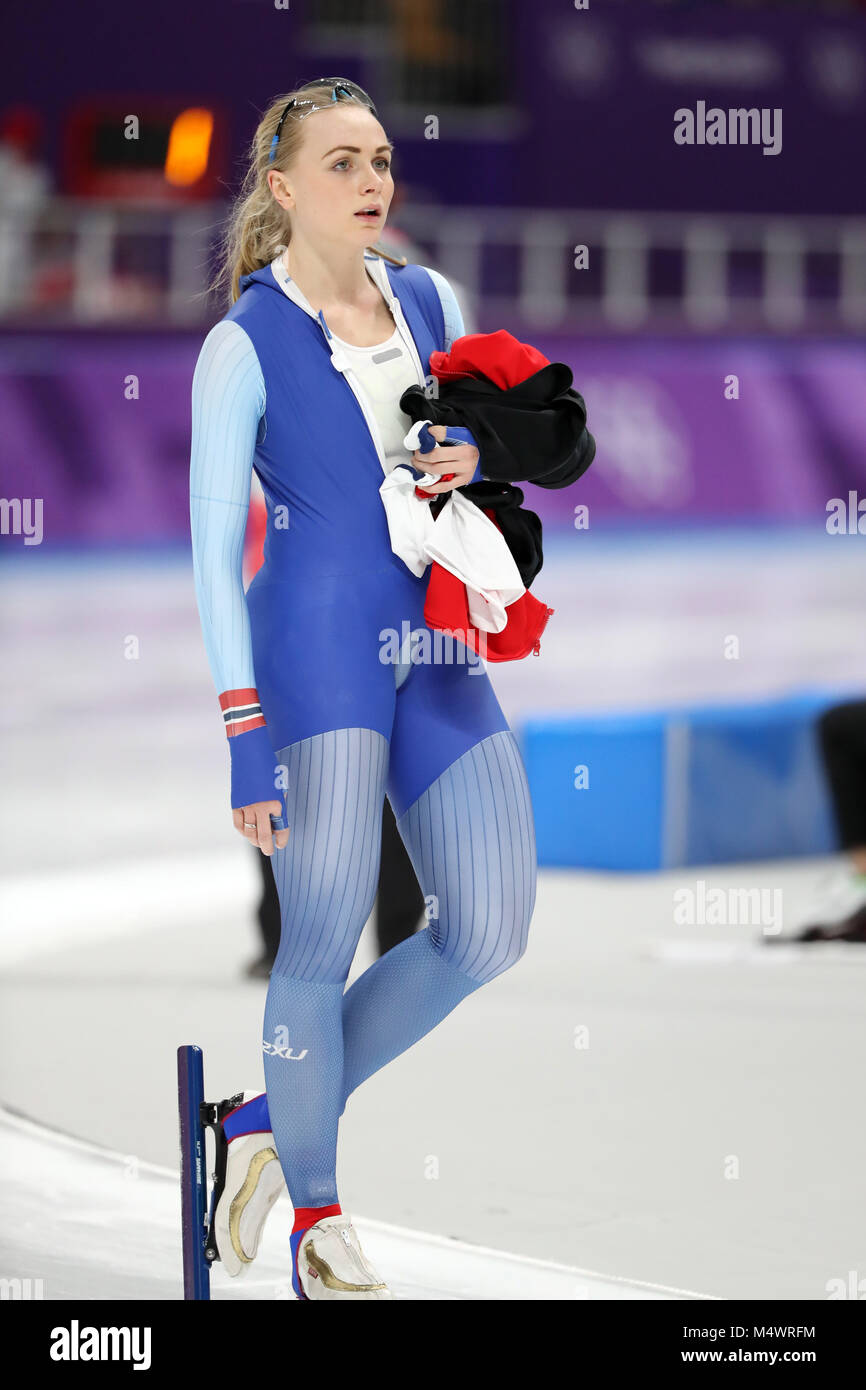 Gangneung, South Korea. 18th Feb, 2018. HEGE BOKKO of Norway during ...