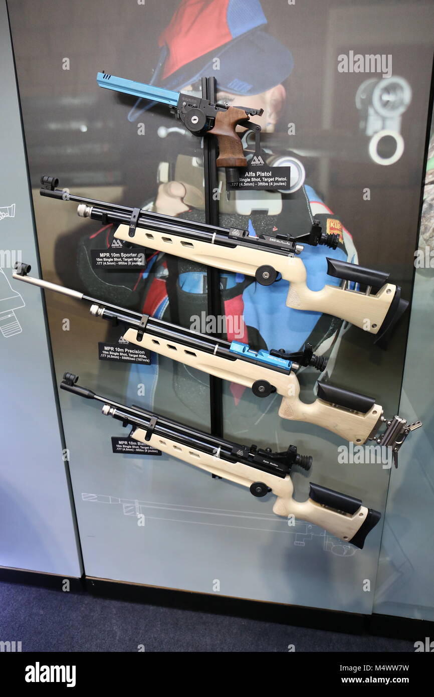 Birmingham, UK. 18th Feb, 2018.The British Shooting Show at NEC ...