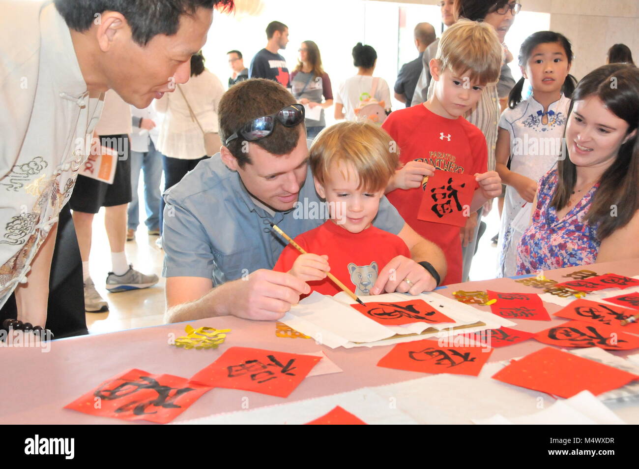 Chinese Boy Calligraphy High Resolution Stock Photography and Images ...