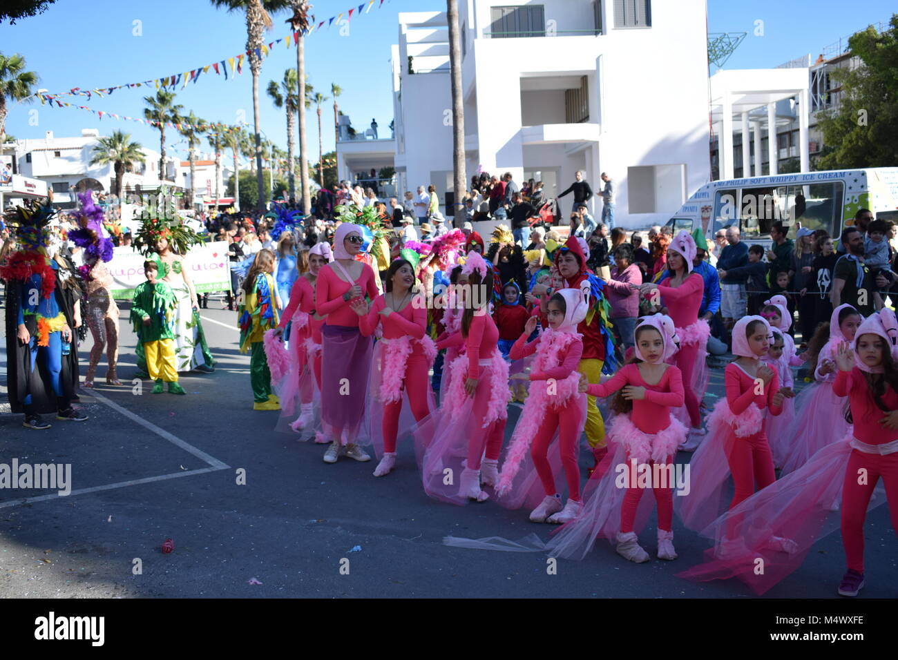 Paphos, Cyprus. 18th Feb, 2018. Paphos Carnival 2018 is a traditional ...