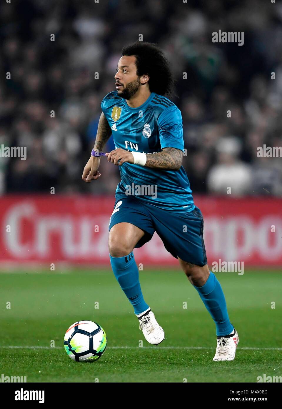 The player Marcelo Vieira Da Silva of the Real Madrid during the ...