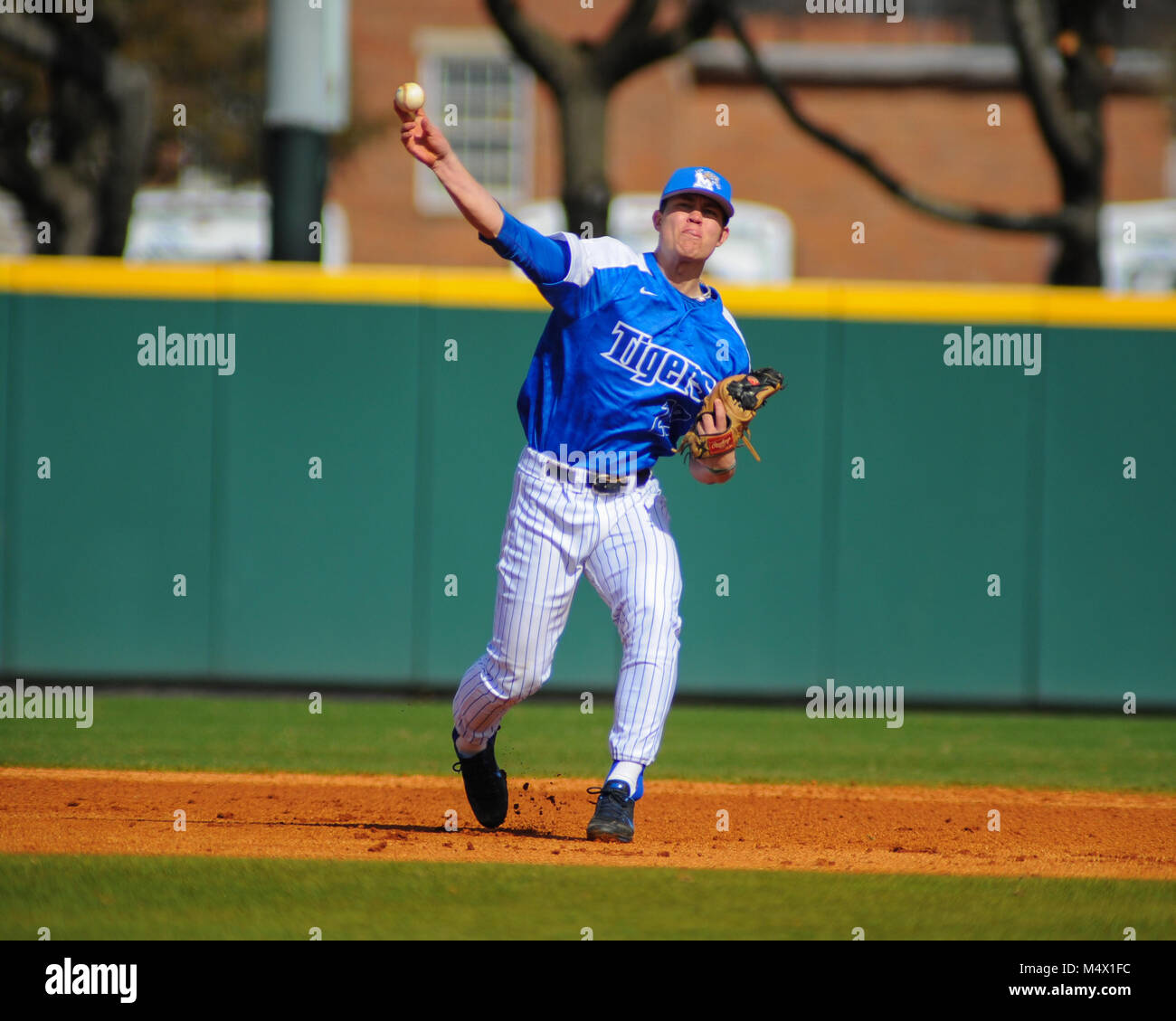 FedEx Park. 18th Feb, 2018. TN, USA; Memphis Tigers INF, Alec Trela (29 ...