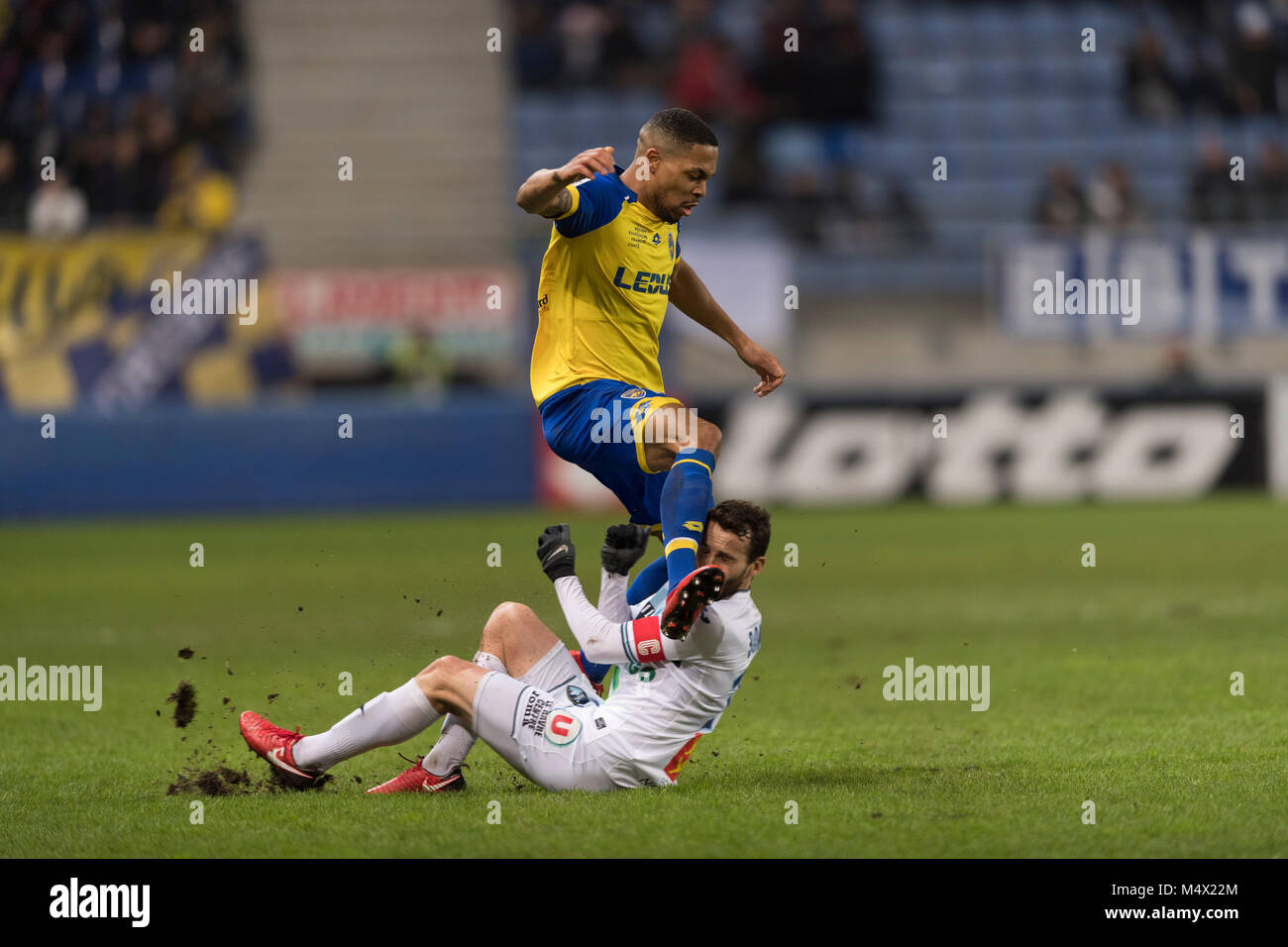 Alexandre Bonnet of Le Havre Athletic Club and Mickael Alphonse of ...