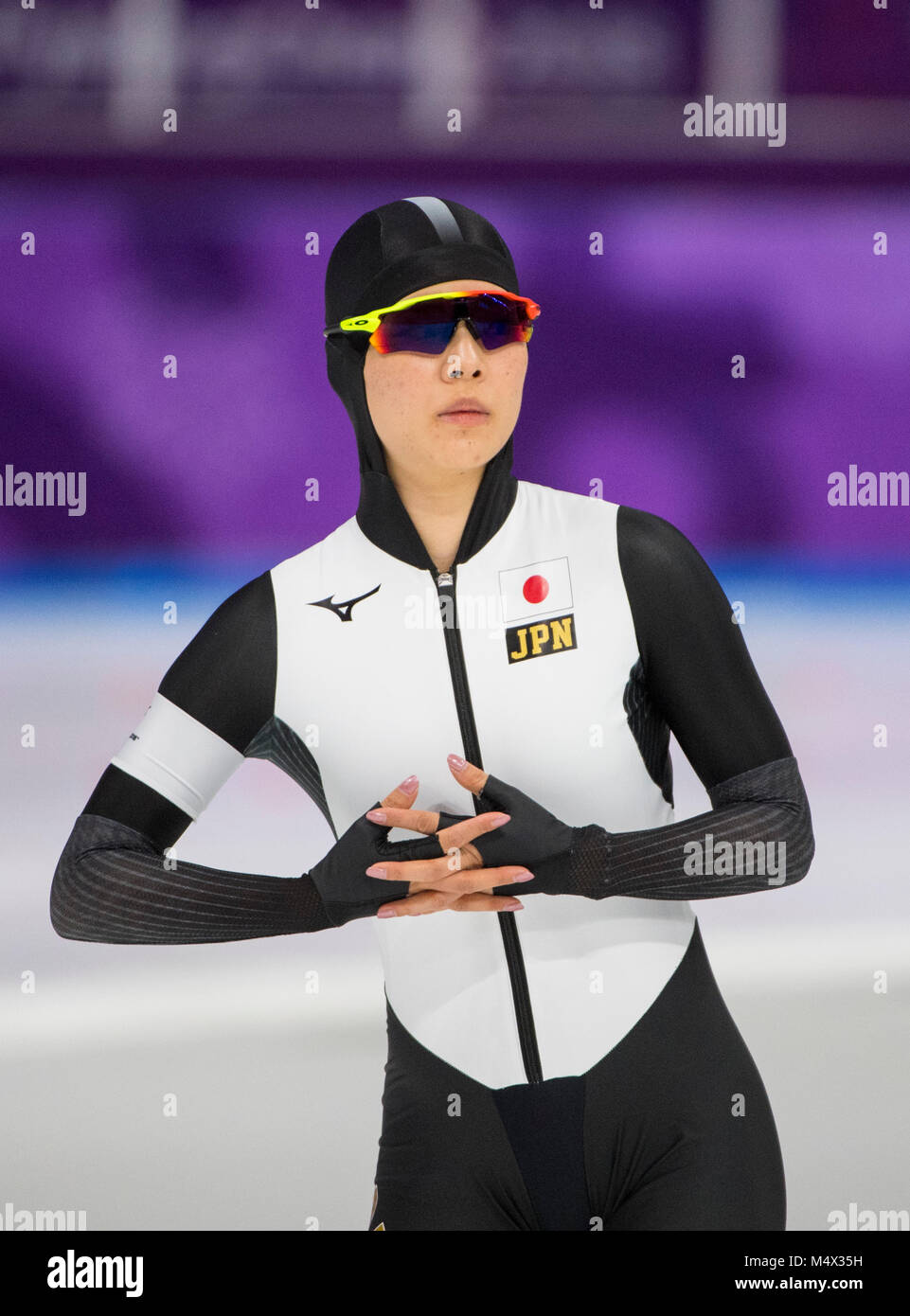 Ladies 500m speed skating hi-res stock photography and images - Alamy