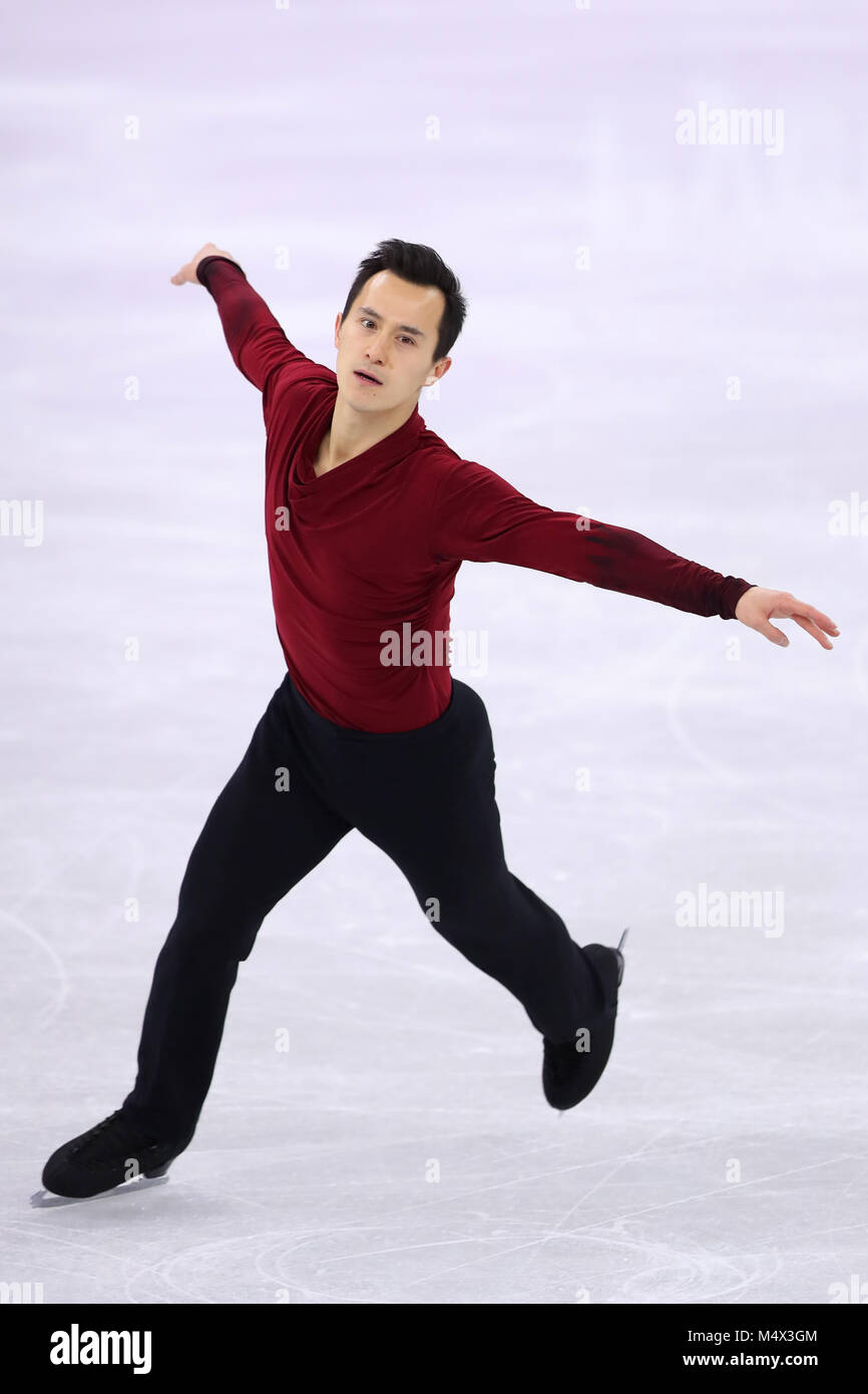Gangneung, South Korea. 17th Feb, 2018. Patrick Chan (CAN) Figure ...