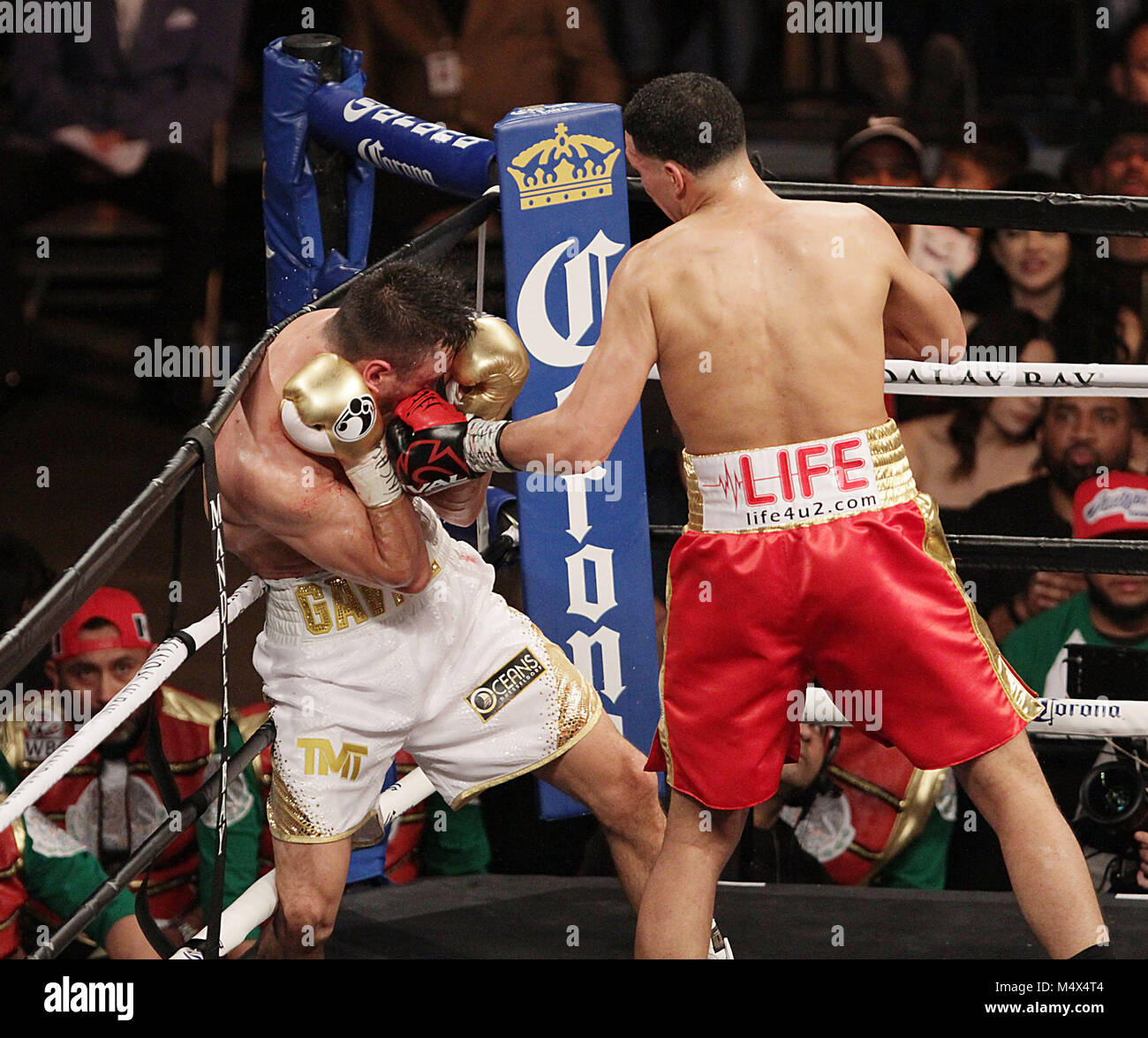 Las Vegas, Nevada, USA. 18th Feb, 2018. WBC Super Middleweight Champion ...