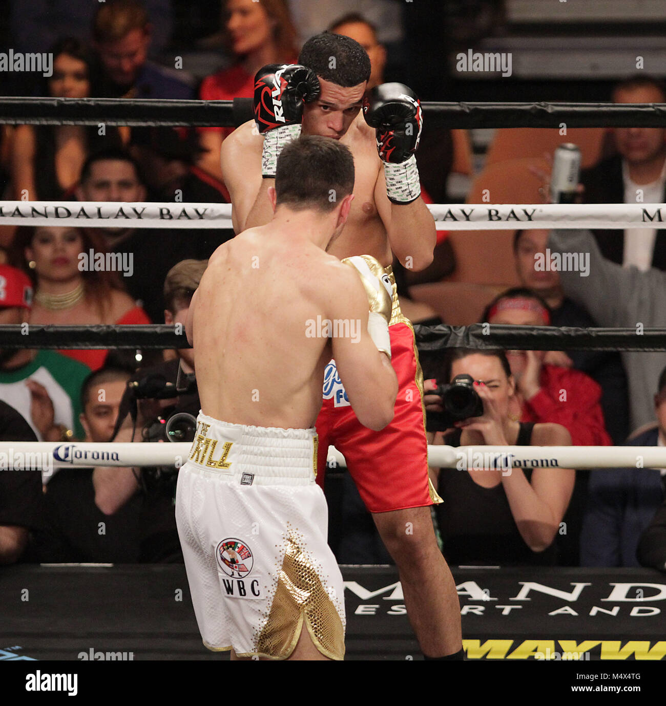 Las Vegas, Nevada, USA. 18th Feb, 2018. WBC Super Middleweight Champion ...